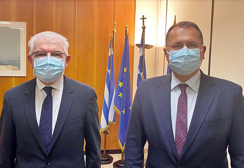 Επικοινωνία Γ. Στύλιου με τον πρόεδρο του ΕΛΓΑ Α. Λυκουρέντζο με αφορμή ...