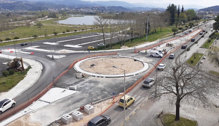 Στο 90% ο κόμβος στην πλατεία Ζέρβα - ΤΑΧΥΔΡΟΜΟΣ ΑΡΤΑΣ